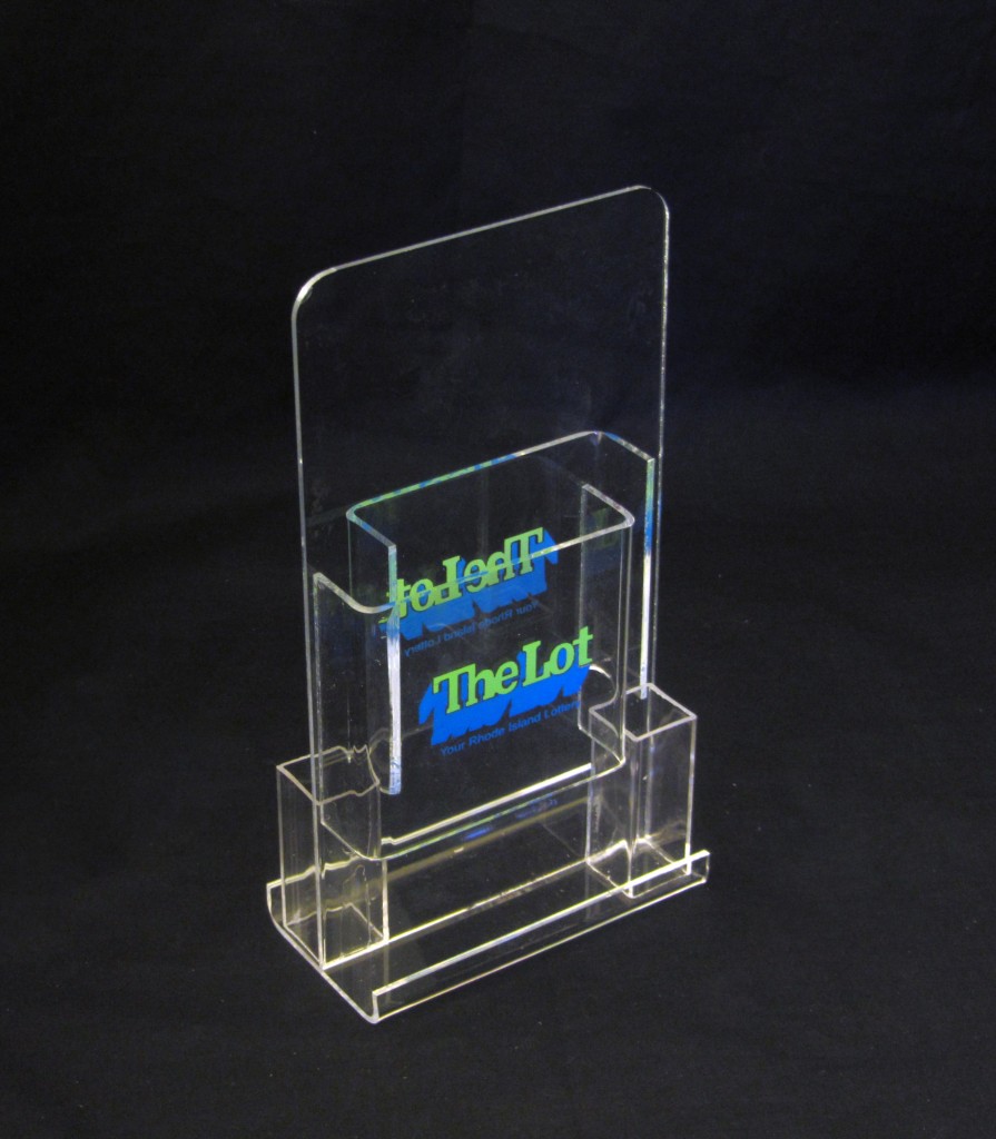 lottery keno display, with pencil holders | United Products, LLC
