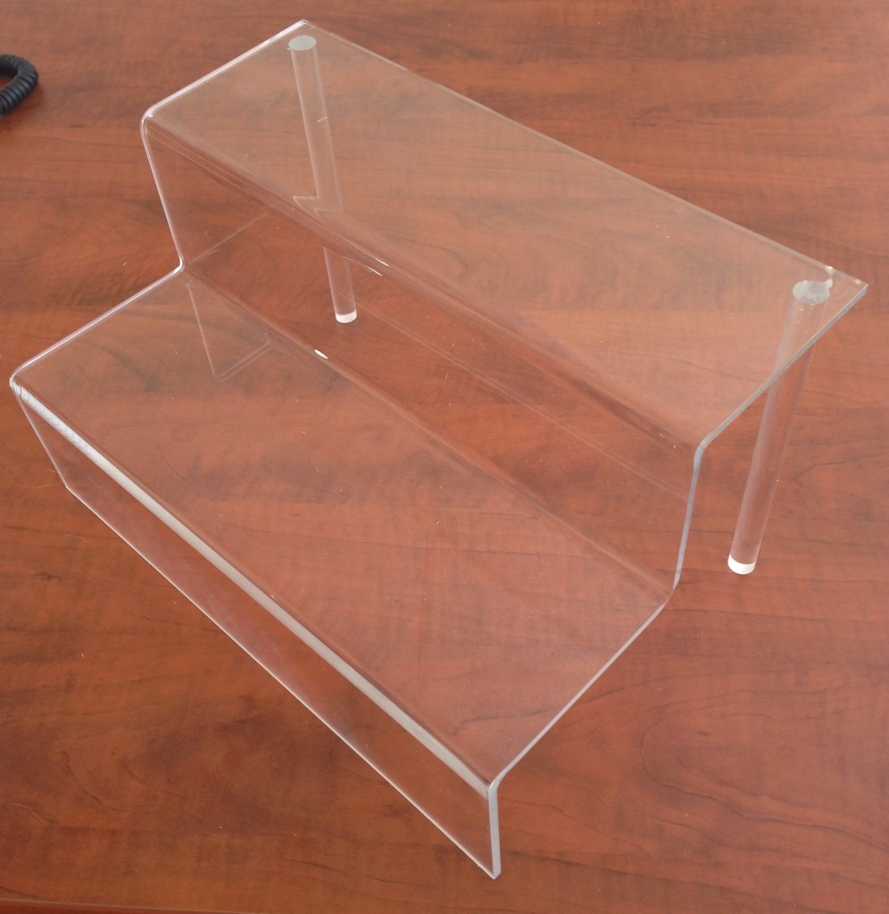 Acrylic Two Tier Display | United Products, LLC