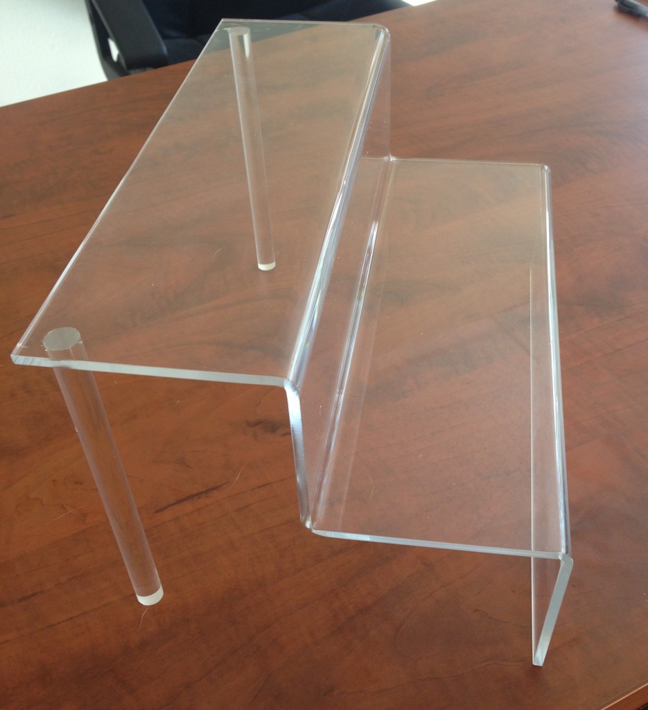 Acrylic Two Tier Display | United Products, LLC